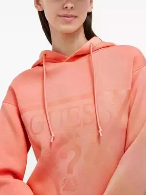 Guess Logo Print Hoodie