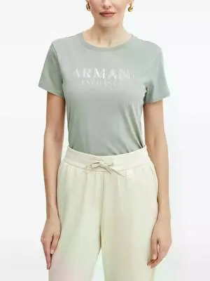 Armani Exchange Round Neck T-shirts For Women