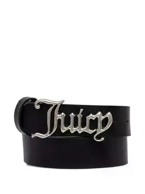Juicy Couture Logo Plaque Belt