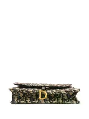 Dior Saddle Oblique Shoulder Bag - Blue