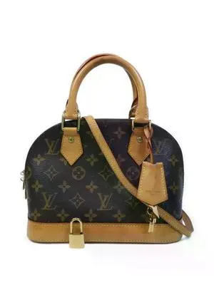 LOUIS VUITTON Monogram Alma Bb Bag