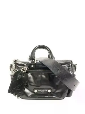 LOUIS VUITTON Keepall Cargo Bandoulière Tote Bag - Black