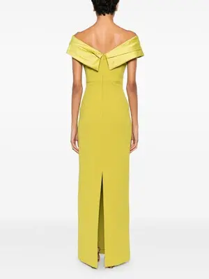 Solace London Adele Maxi Dress - Yellow