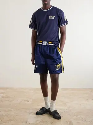 HUMAN MADE Logo-embroidered Athletic Shorts