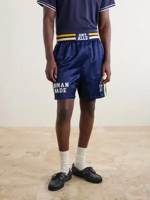 HUMAN MADE Logo-embroidered Athletic Shorts