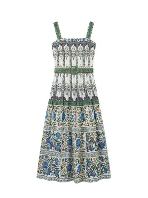 Farm Rio Manoela Belted Maxi Dress - Multi