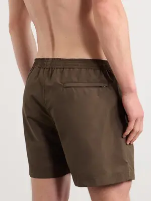 Sunspel Drawstring Straight-leg Swim Shorts
