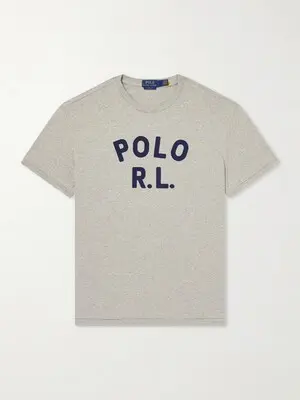 Polo Ralph Lauren Polo R.l Cotton-jersey T-shirt - Gray