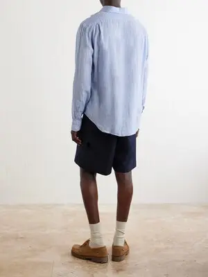 Polo Ralph Lauren Checked-woven Linen Shirt