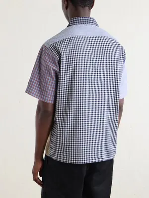 HUMAN MADE Logo-appliquéd Checked Cotton Shirt
