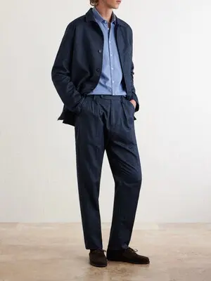 Massimo Alba Genova Cotton-chambray Shirt