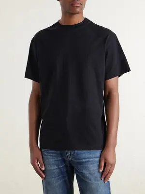 JIL SANDER Three-pack Logo-appliquéd Cotton-jersey T-shirts