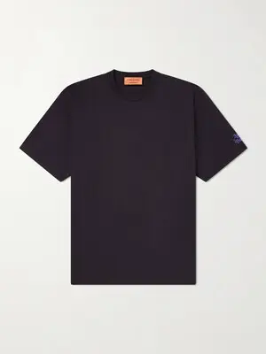 A KIND OF GUISE Basso Logo-printed Cotton-jersey T-shirt - Black