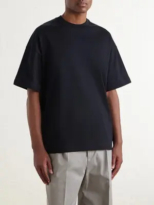 JIL SANDER Logo-print Cotton-jersey T-shirt