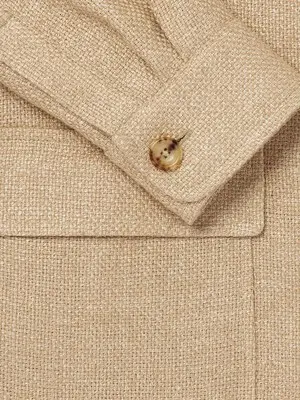 Polo Ralph Lauren Linen And Cotton-blend Blazer