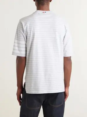 Thom Browne Striped Cotton Jersey T-shirt