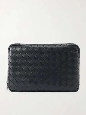 Bottega Veneta Intrecciato Leather Pouch