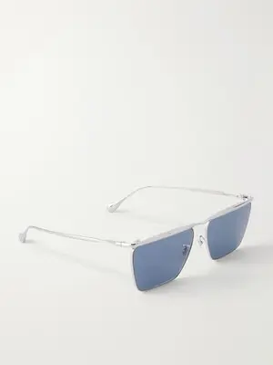 Oliver Spencer Jil Sander Edition 2 Aviator-style Metal Sunglasses