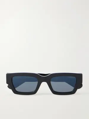 Oliver Spencer X Jil Sander Edition 6 Square-frame Sunglasses - Black