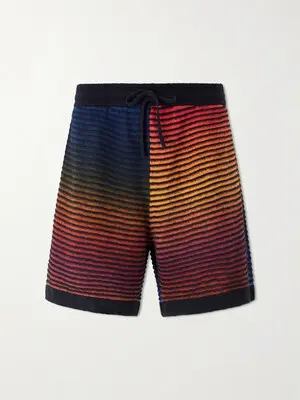 Loewe Striped Knit Shorts - Multi