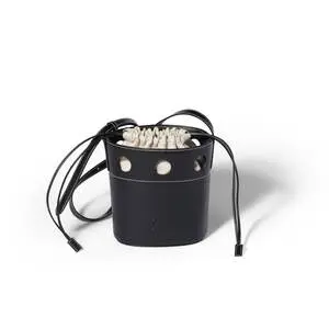 Miu Miu Leather Bucket Bag - Black