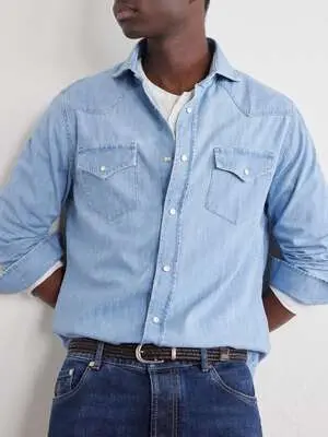 Brunello Cucinelli Denim Shirt
