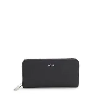 BOSS Slimline Belt Bag With Logo Lettering - Black