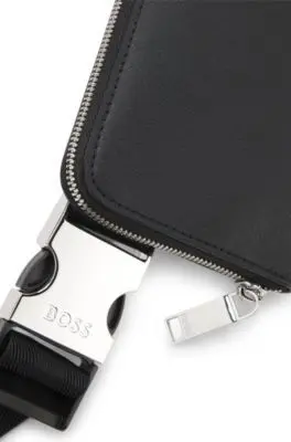 BOSS Slimline Belt Bag With Logo Lettering