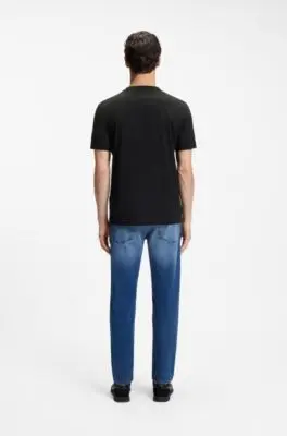 BOSS Regular-fit Cotton T-shirt With Modern Logo