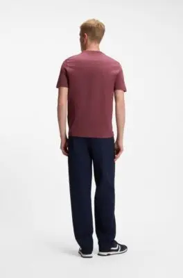 BOSS Regular-fit Cotton T-shirt With Modern Logo