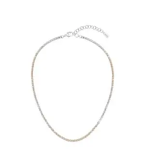 BOSS Adjustable Necklace With Clear And Champagne-colored Crystals - Assorted Pre Pack