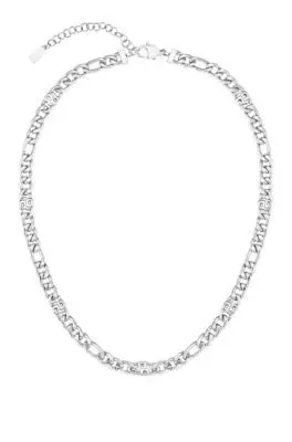 BOSS Figaro-chain Necklace With Double B Monograms