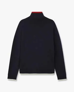 Casablanca Navy Merino Track Jacket