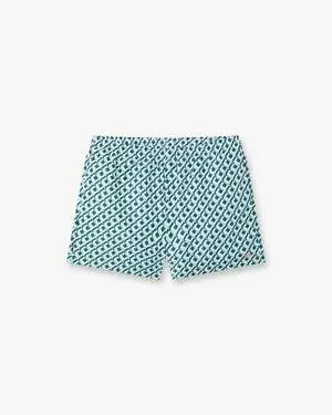 Casablanca Cubist Monogram Printed Swim Shorts