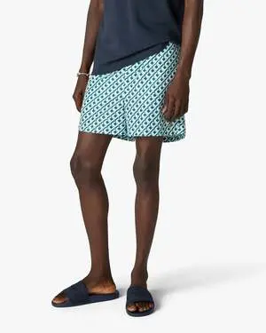 Casablanca Cubist Monogram Printed Swim Shorts