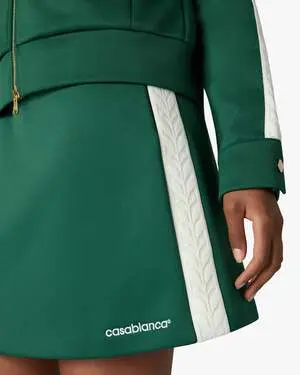 Casablanca Scuba Mini Skirt