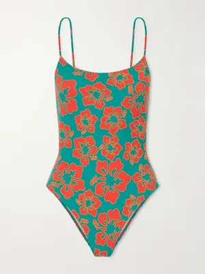 LIDO Trentasei Printed Swimsuit - Blue