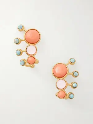 SONIA PETROFF Zinnia Embellished Earrings