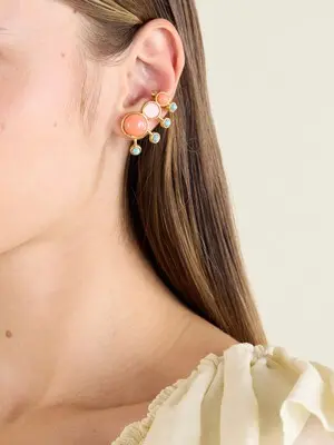 SONIA PETROFF Zinnia Embellished Earrings