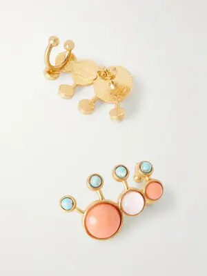 SONIA PETROFF Zinnia Embellished Earrings