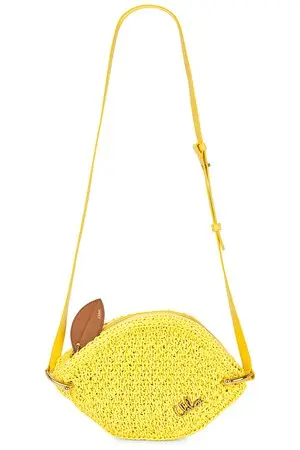 Chloé Tropicus Lemon Shoulder Bag In Yellow