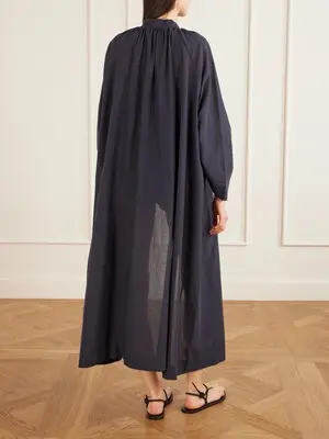 LES VACANCES D’IRINA Liquid Summer Cotton-voile Kaftan