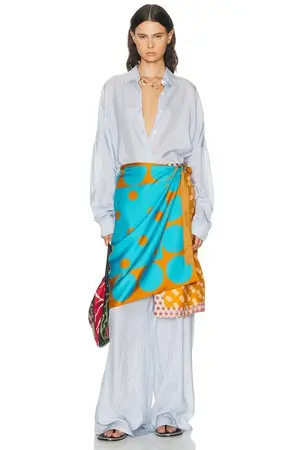 Dries Van Noten Casia Shirt - Light Blue