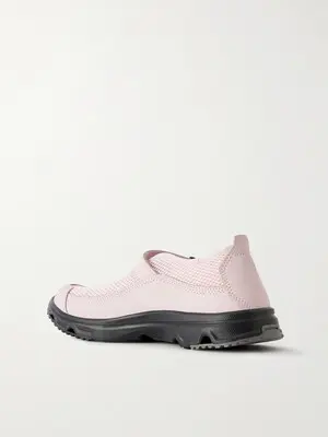 SALOMON Rx Marie-jeanne Suede-trimmed Mesh Sneakers