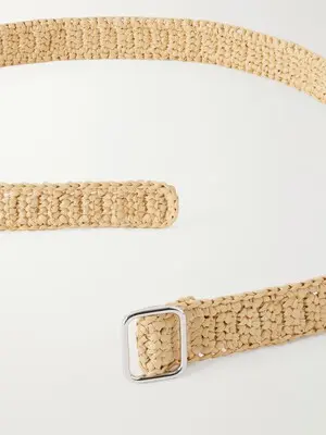 DEHANCHE Mako Raffia Belt - Neutrals