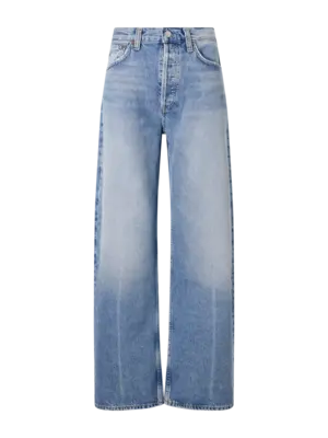 AGOLDE AGOLDE Arc Mid-Rise Wide-Leg Jeans