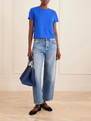 AGOLDE Arc Mid-rise Wide-leg Jeans