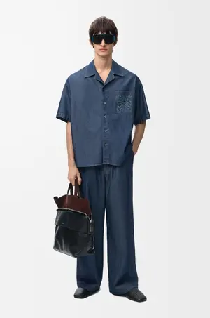 Loewe Drawstring Trousers In Cotton