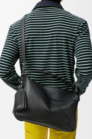 Loewe LOEWE Large Puzzle Bag In Nappa Lambskin Black