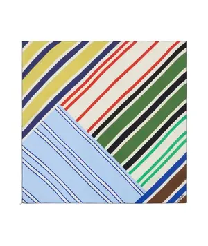 Loewe Scarf In Silk - Multicolor